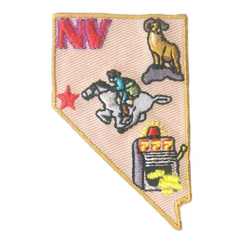 Nevada State Patch • Advantage Emblem And Screen Printing