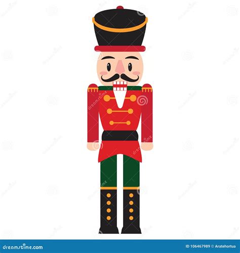 Cartoon Cute Nutcracker Isolated Stock Illustration Illustration Of Design Cute 106467989