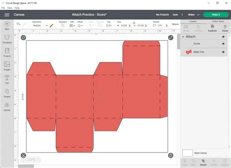 How To Use Attach In Cricut Design Space Sarah Maker