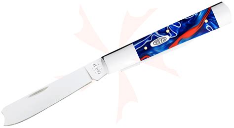 Case Kirinite Patriot Razor Pocket Knife 388 Closed 102005raz Ss