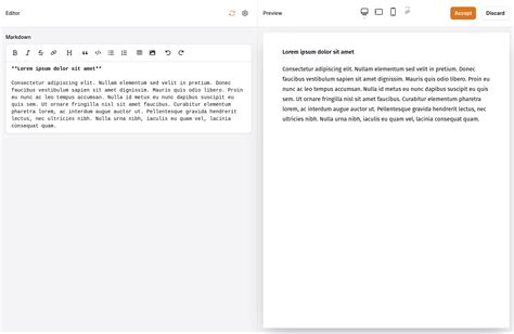 Markdown Editor Preview In V3 Filament