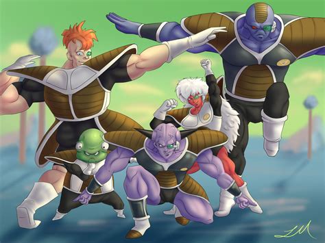 The Ginyu Force By Klunk64 On Deviantart