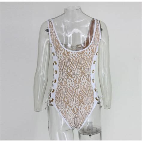 Kila One Piece Lace Bikini Pomkin