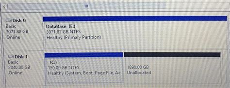 shrink option is not avaialable microsoft qanda