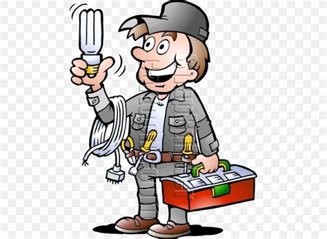Electrician Electricity Cartoon Clip Art Png 600x600px Electrician