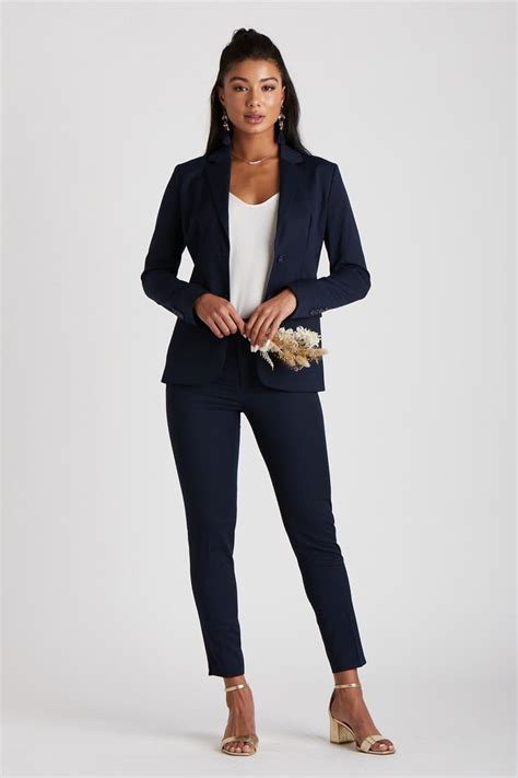 Womens Navy Blue Pants Outfit At Henry Holroyd Blog