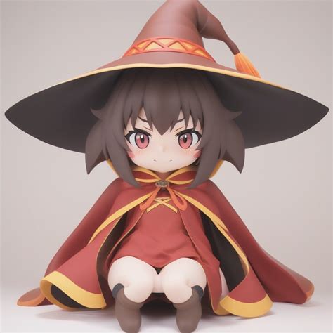 Megumin Witch Hat Cape Image Created By Tensor Art