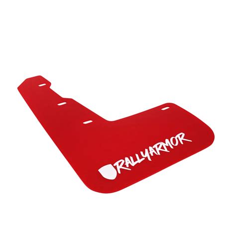 Rally Armor 15 21 Subaru Wrx And Sti Red Mud Flap White Altered Font Logo