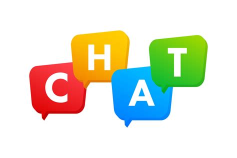 Chat Message Bubbles icon on white background. Vector stock illustration. 29928346 Vector Art at ...