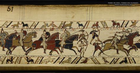 Bayeux Tapestry Here Duke William Speaks To His Knights To Prepare