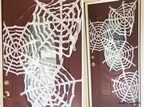 Diy Spider Webs For Halloween Julie Measures