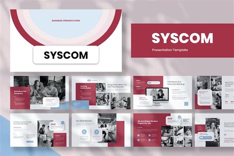 Syscom Шаблон презентаций для бизнеса Powerpoint Шаблоны презентаций Envato Elements
