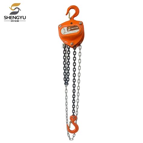 China Manual Chain Hoist Supplier Manufacturer And Factory Shengyu