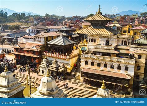 Pashupatinath Temple In Kathmandu Editorial Stock Image Image Of