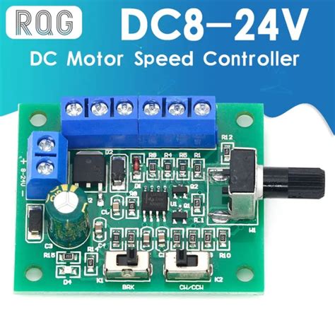 Dc8 24v Brushless Dc Motor Speed Controller With Drive Brushless Motor Pwm Speed Control Board