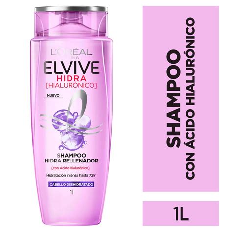 Comprar Shampoo Loréal Paris Elvive Hidra Hialurónico 1lt Walmart