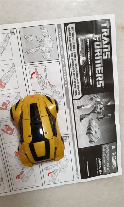 Transformers Cybertronian Bumblebee Hobbies And Toys Toys And Games On Carousell