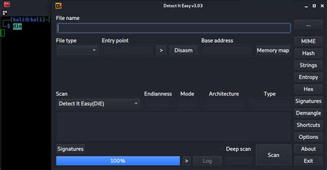 Как определить тип файла в Linux с Detect It Easy