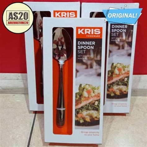 Promo Sendok Makan Set Kris Dinner Spoon Isi 6 Pcs Diskon 17 Di Seller Honey Living Kota