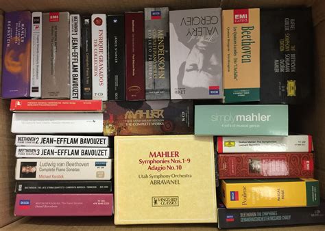 Lot 916 Classical Cd Box Sets