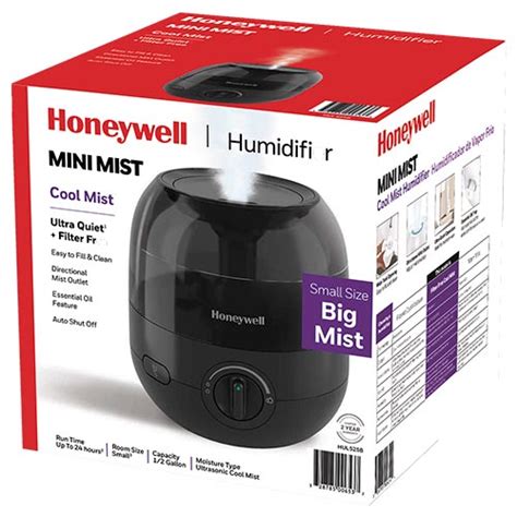 Honeywell Hul525b Mini Cool Mist Humidifier Black