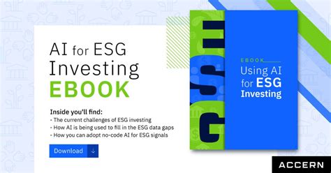 Accern On Linkedin Discover The Applications Of Ai Nlp Across Esg Investing As A More…