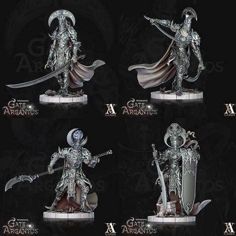 3d Printed Archvillain Games Panselenoi Moondance Gate To Argantos 28