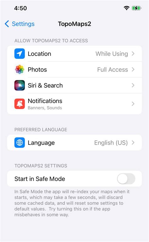 Topo Maps 2 Safe Mode