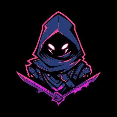 Premium Vector Assassin Head Esport Logo And Mascot Gaming Isolated