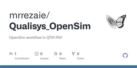 Github Mrrezaiequalisysopensim Opensim Workflow In Qtm Paf