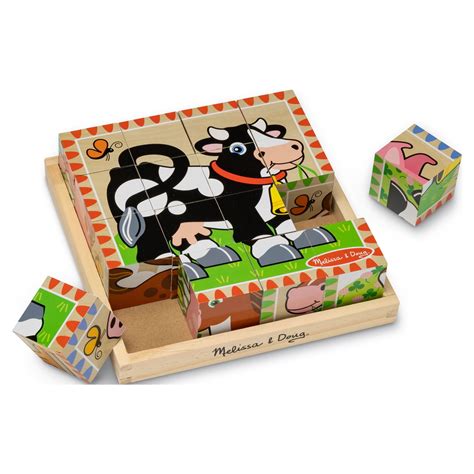 Melissa And Doug Puzzles Wooden And Chunky Puzzles