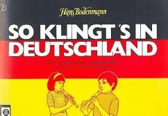 So Klingts In Deutschland Band 2 Die Schönsten Volkslieder Für 1 2
