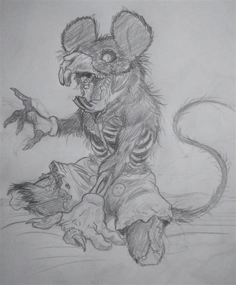 Zombie Mickey Mouse Rsketches