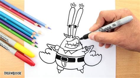 Hoe Teken Je Meneer Krabs