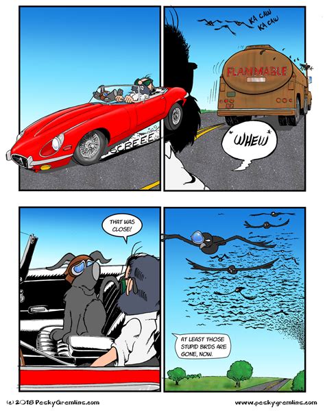 Pesky Gremlins Comic 369 Calling All Birds Pesky Gremlins