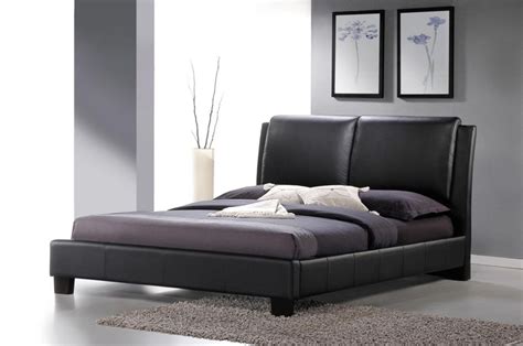 Refined Leather Modern Platform Bed Jacksonville Florida Wsisab