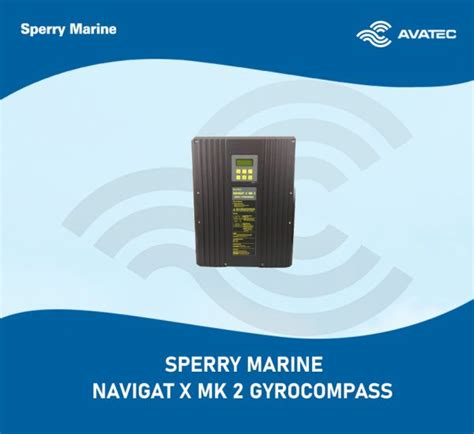Sperry Marine Navigat 100 Gyrocompass Avatec Marine