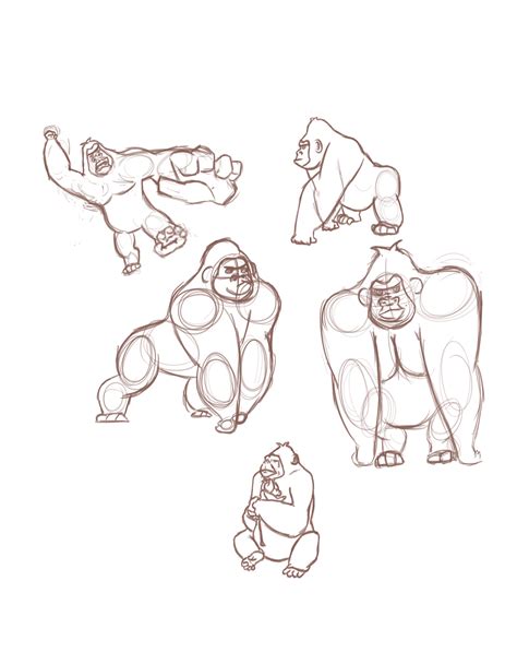 Gorilla Concept Art By Chroniccelic On Deviantart