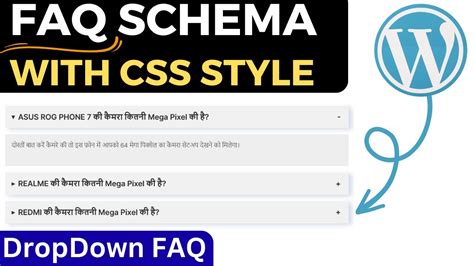 How To Add FAQ In WordPress Post Stylish FAQ With Accordion CSS FAQ Dropdown YouTube