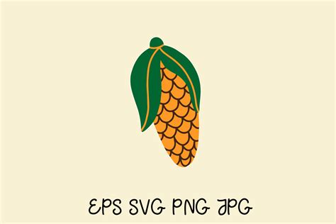 Corn Graphic By Arts And Patterns · Creative Fabrica