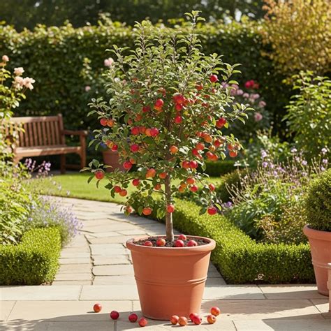 5ft Pixie Apple Tree Bare Root 2 Years Old Woven Wood