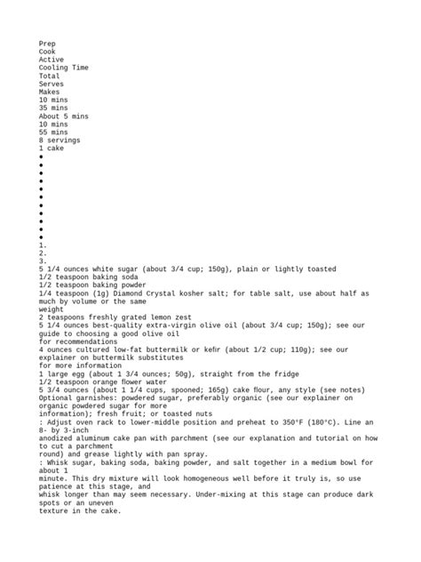 Serious Eats Pdf Cakes Baking