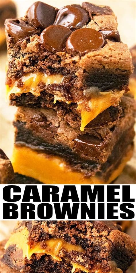 Salted Caramel Brownies Recipe Quick And Easy Chocolate Caramel