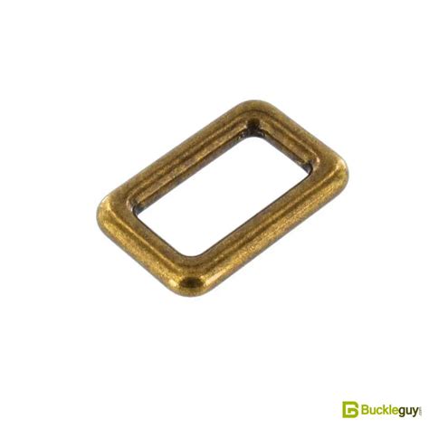 B7097 Antique Brass Single Loop Solid Brass Ll Multiple Sizes A Leatherstore