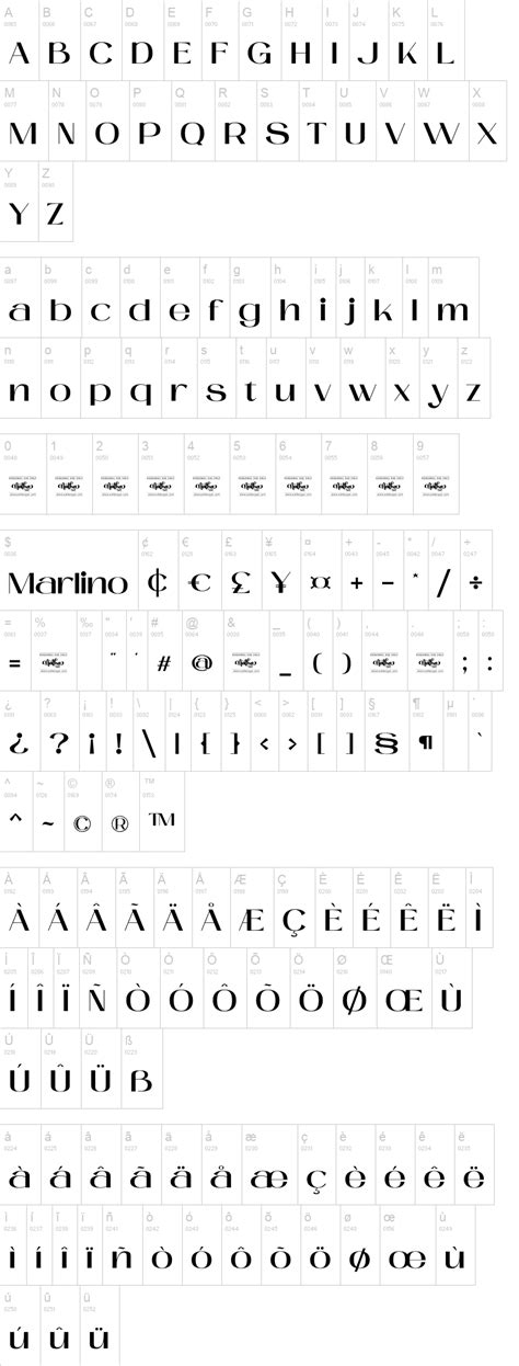 Marlino Font