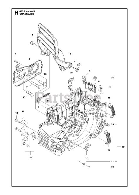 455 Rancher Chainsaw Parts Diagram Hxdz