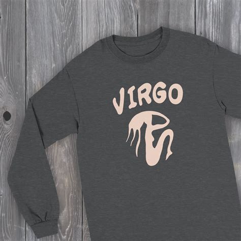Virgo Astrology Shirt Naive Art Primitive Zodiac Ultra Cotton Long