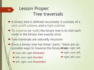 Binary Search Tree Traversal Ppt Programming Languages Computing