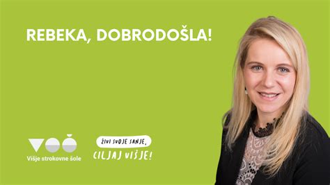 Rebeka DobrodoŠla Skupnost VsŠ