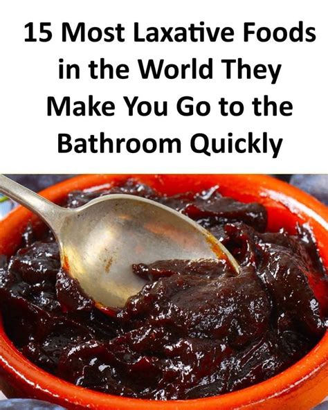 5 Foods With The Most Powerful Laxative Effect Zazoo Recipes